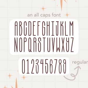 Crisp Pickle Font Family | Tall Font | Skinny Font | Simple Font ...