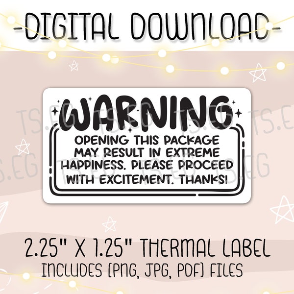 Opening This Package - Etsy