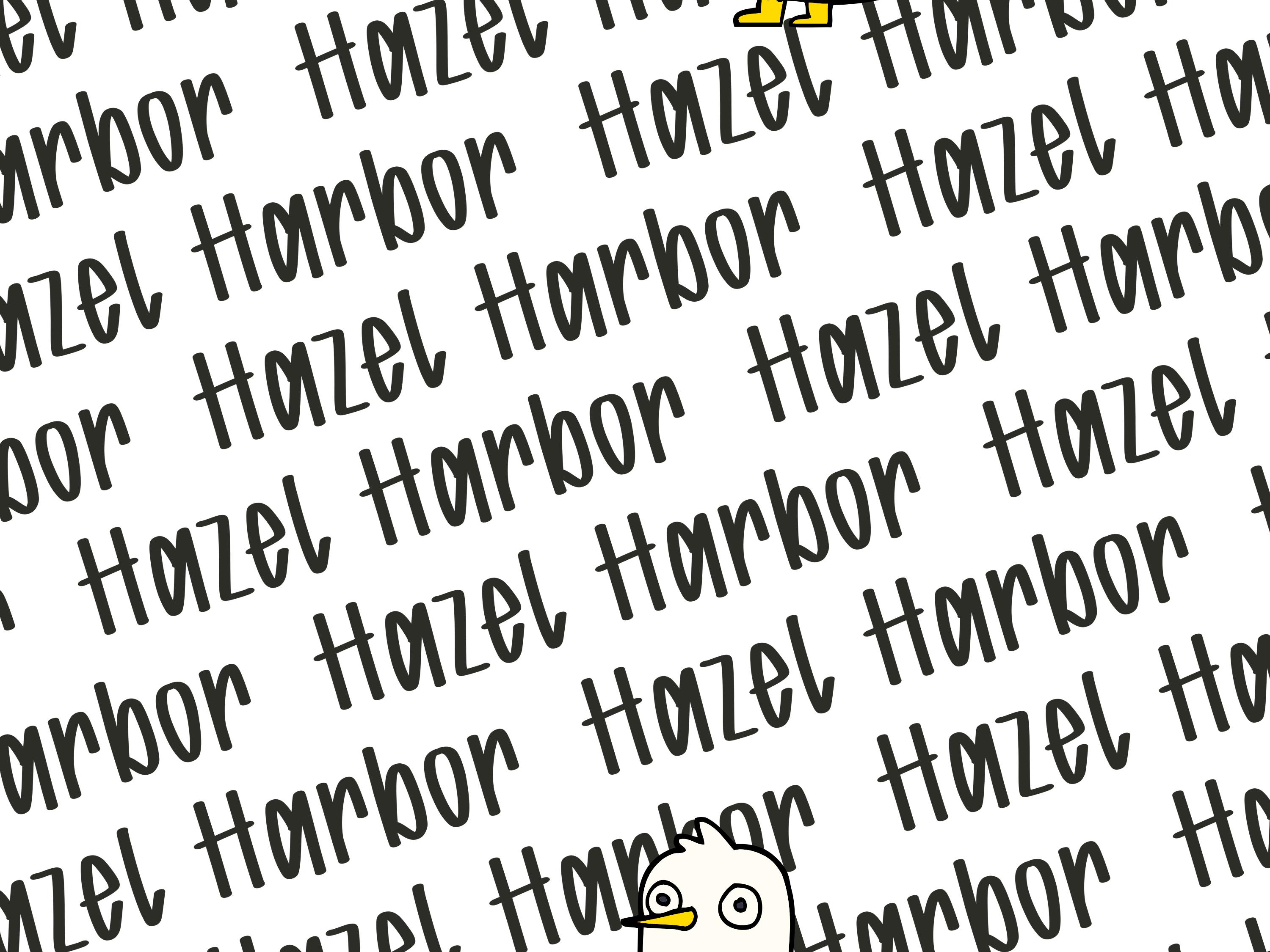 Hazel Harbor Font | Handwriting Font, Cricut Font, Handwritten Font ...