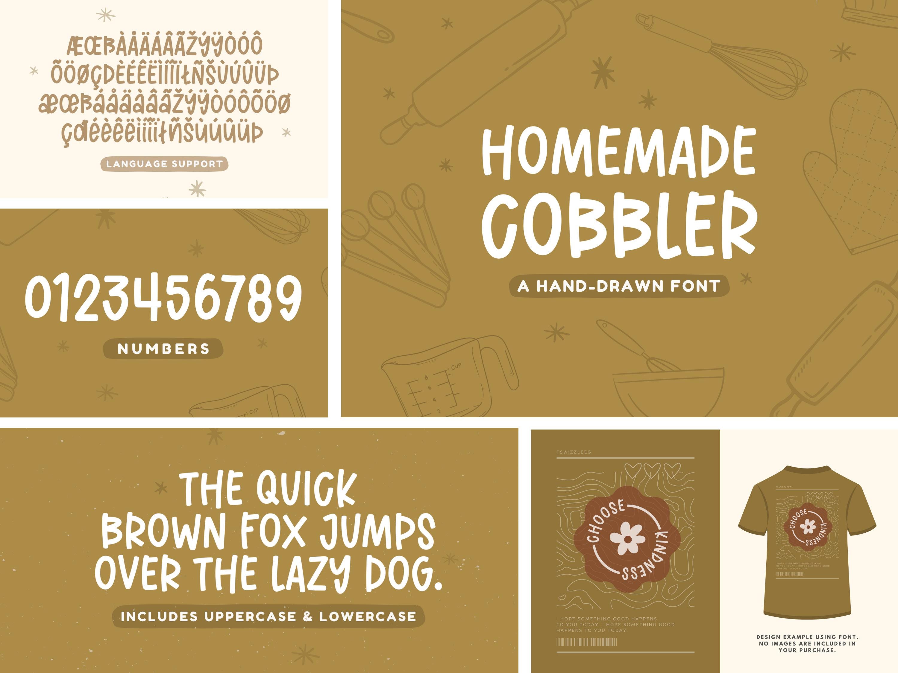 Cozy Font Bundle | 10 Fonts, Cricut Font, Hand-drawn Font, Cute Font ...