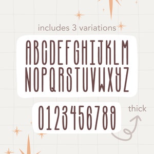 Crisp Pickle Font Family | Tall Font | Skinny Font | Simple Font ...