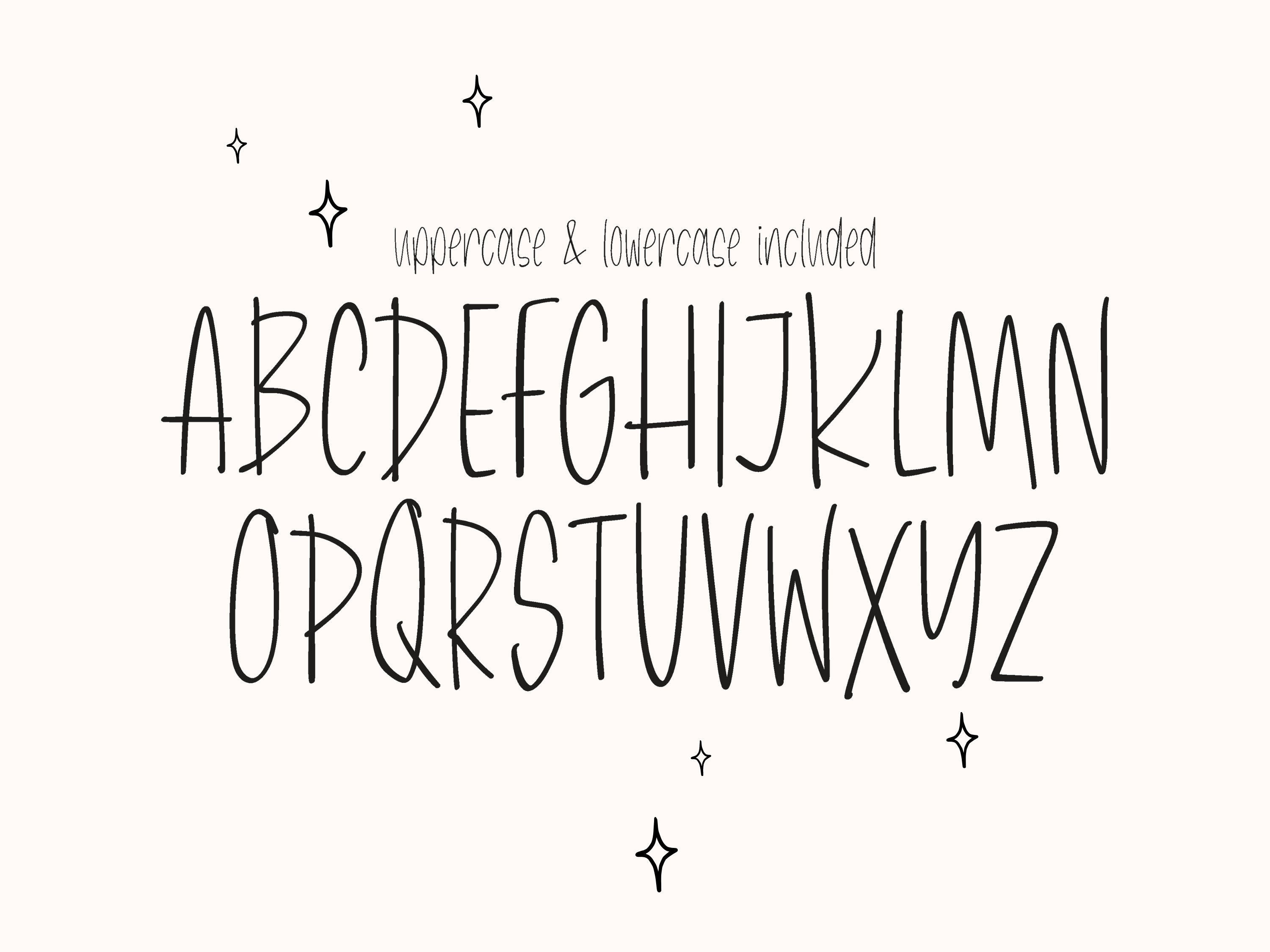 Thoughtfulness Font - Handwriting Font, Thin Font, Hand-drawn Font ...