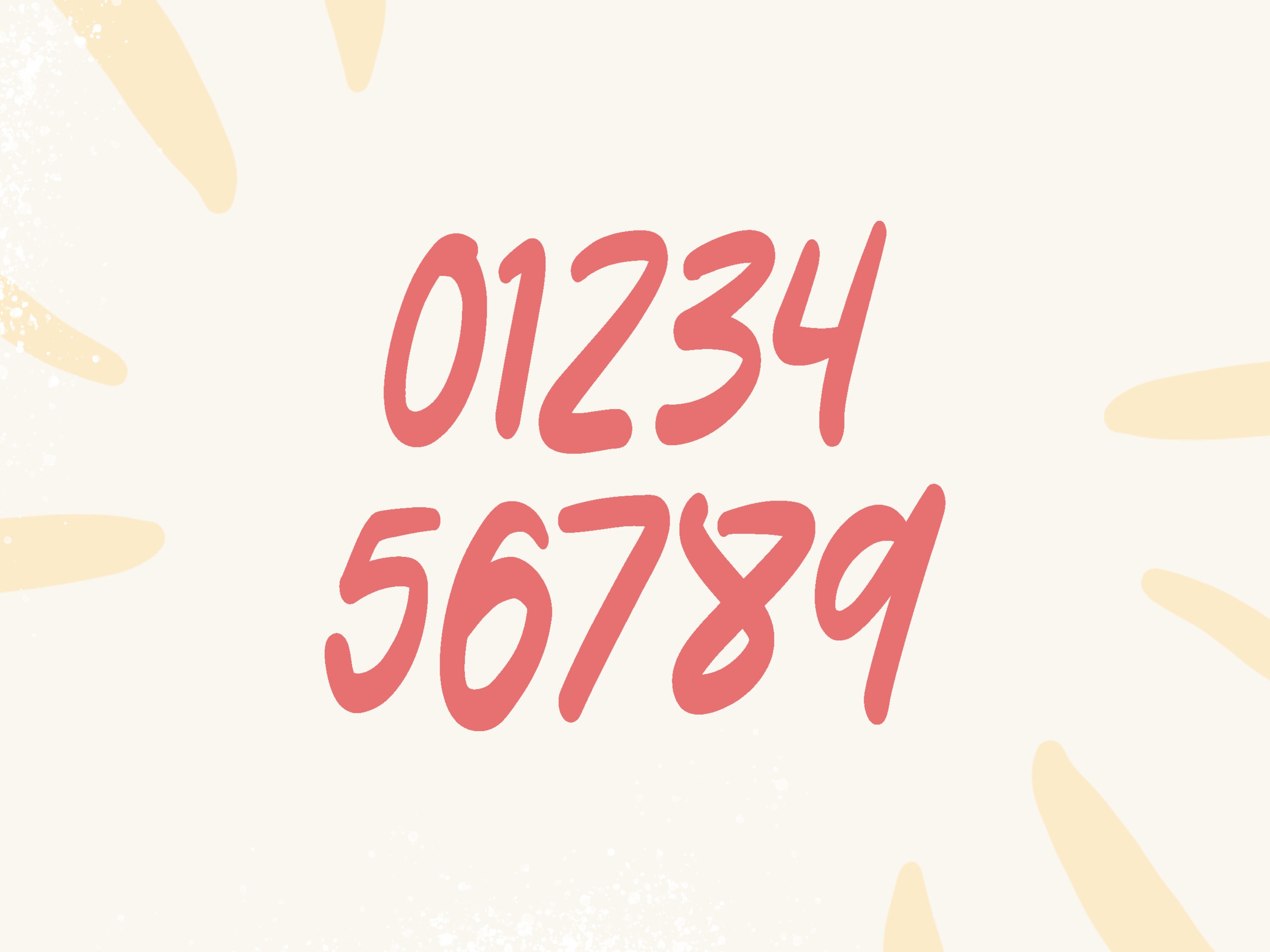 Angry Brush Font | Instant Digital Download | Alphabet Typeface ...