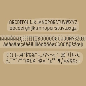 Basic Boxes Font | Instant Digital Download | Alphabet Typeface ...