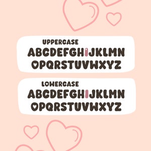 Lovely Potion Font | Instant Digital Download | Alphabet Typeface ...