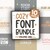 Crusty Cake Hand Drawn Font - Instant Digital Download - Fun Simple ...