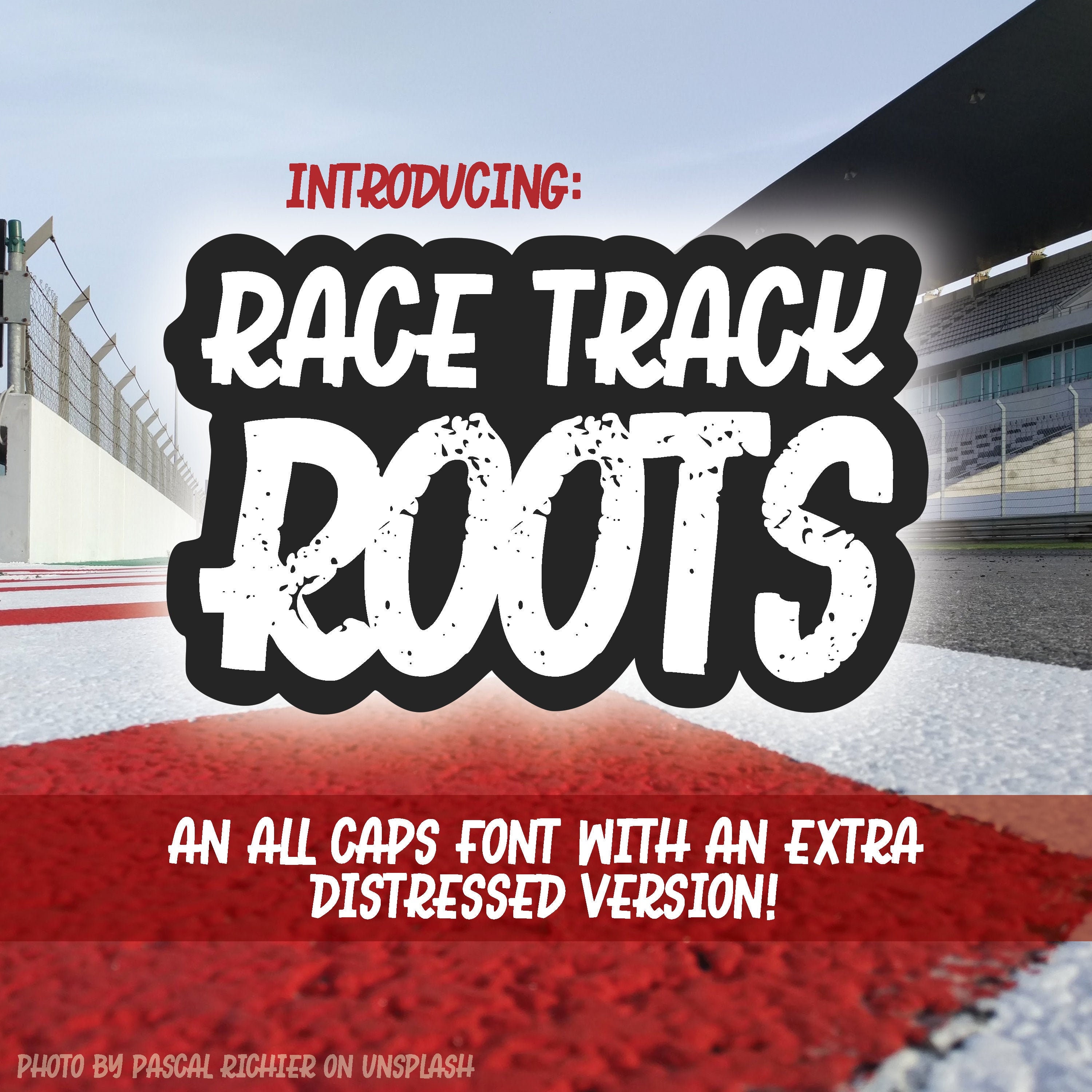 Race Track Roots 2 Font Family - Cool and Distressed Alphabet Typeface ...