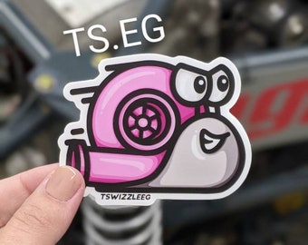 Turbo Snail Decal | Etsy