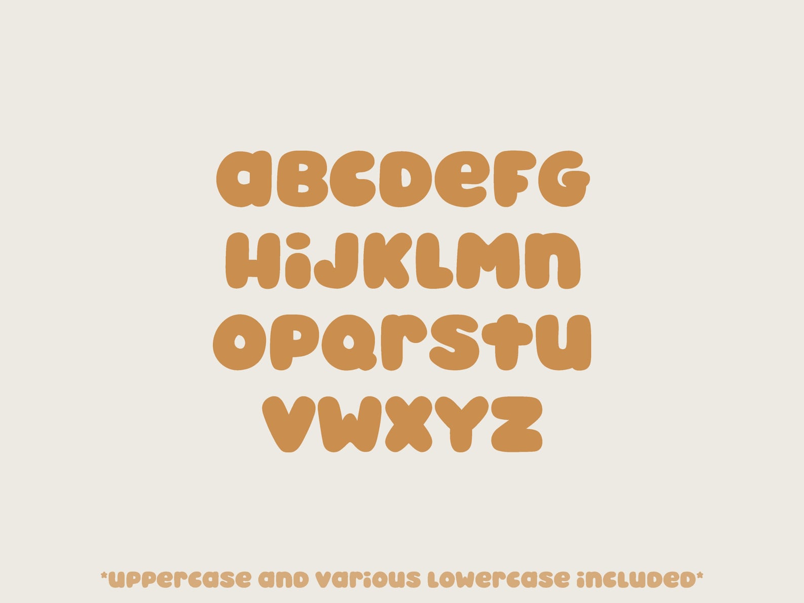 Warm Sweater Font | Instant Digital Download | Alphabet Typeface ...