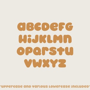 Warm Sweater Font | Instant Digital Download | Alphabet Typeface ...