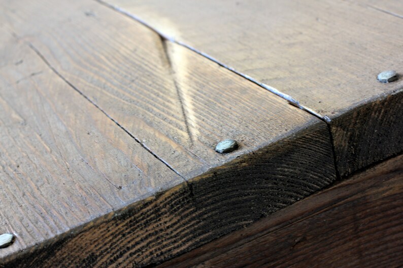 Stuart Reclaimed Scaffolding Board Industrial Corner L-shaped Desk With ...