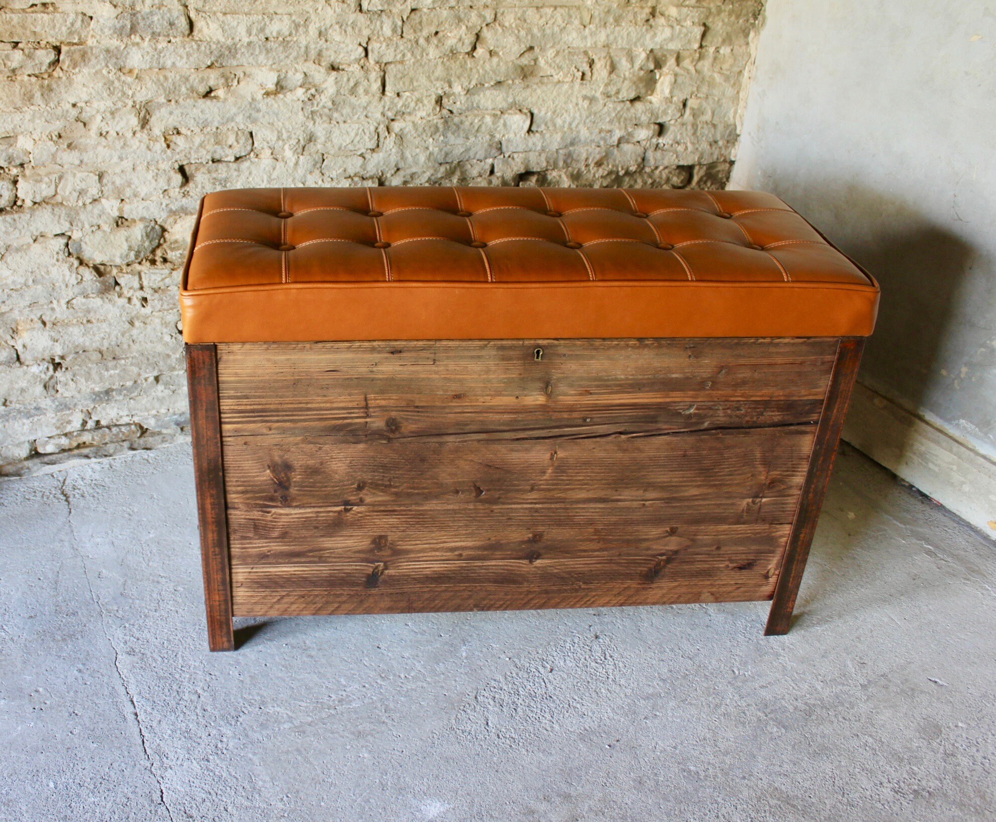 Ross Reclaimed Scaffolding Board Storage Bench / Bedding Box / - Etsy