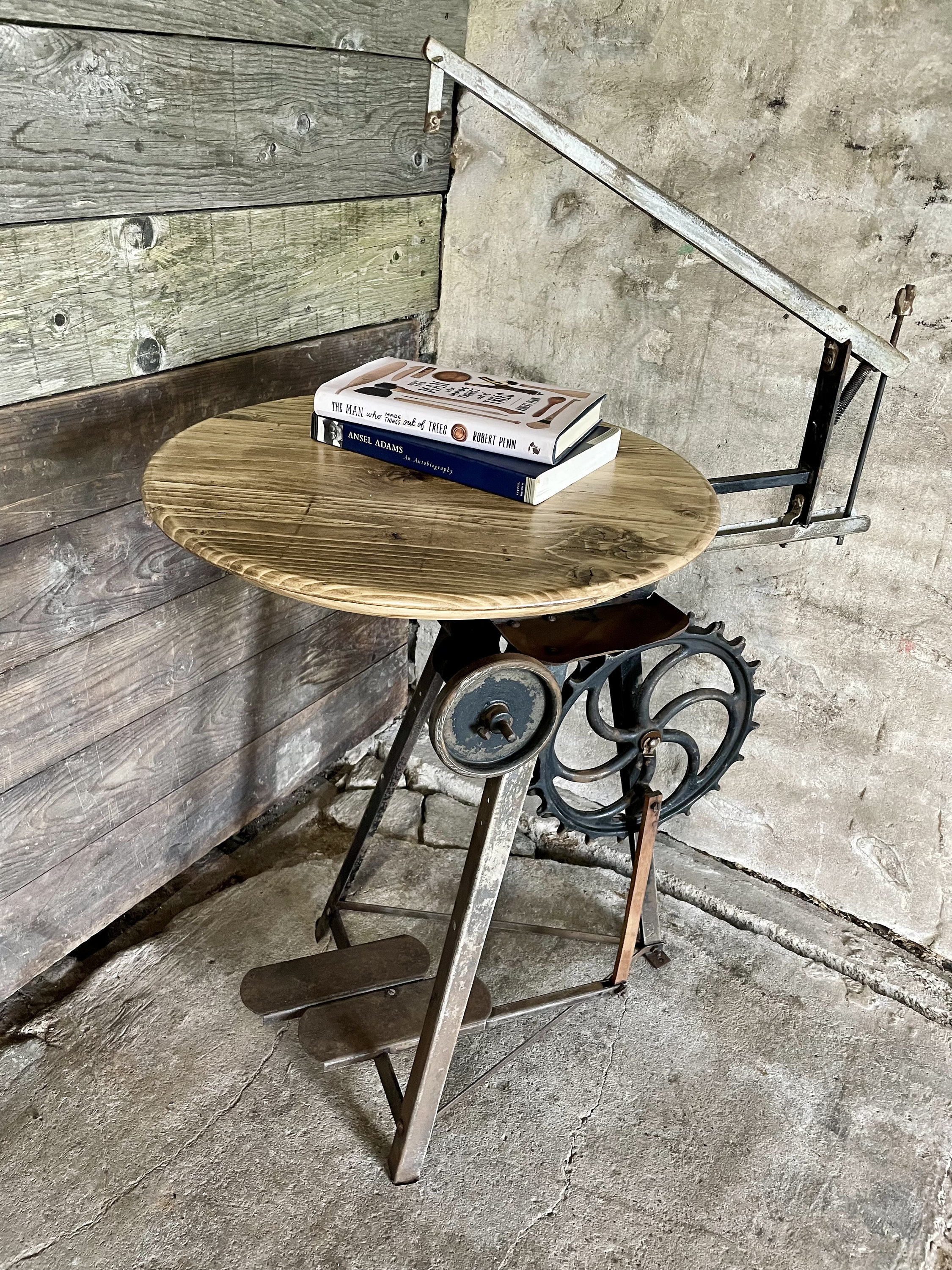 Repurposed Industrial Furniture