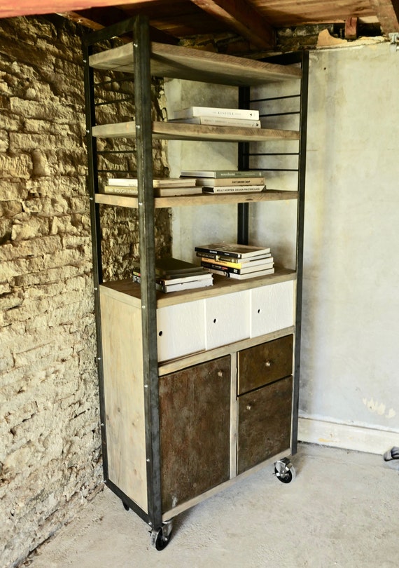Industrial style storage unit store