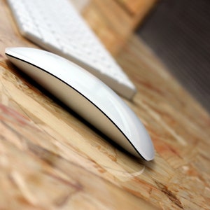 Pinder Highly Gloss Lacquered OSB Industrial Desk With Storage Drawers ...