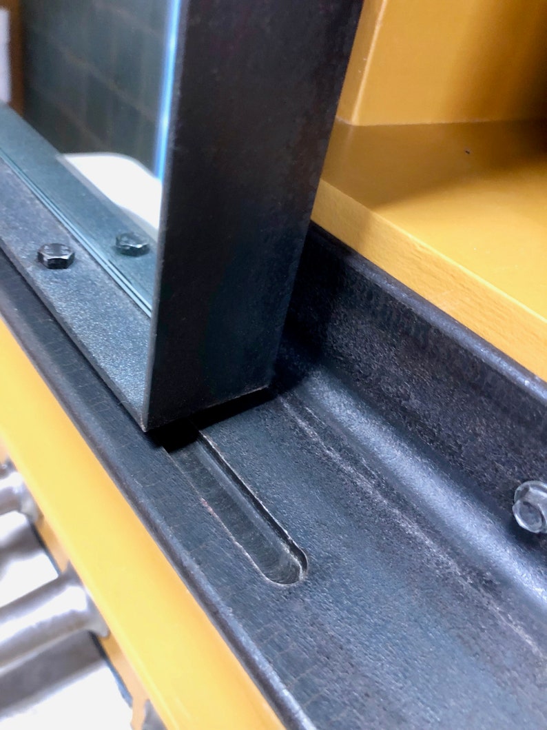 Jessica Bathroom Mirror Mounted on Rollers and Track - Etsy