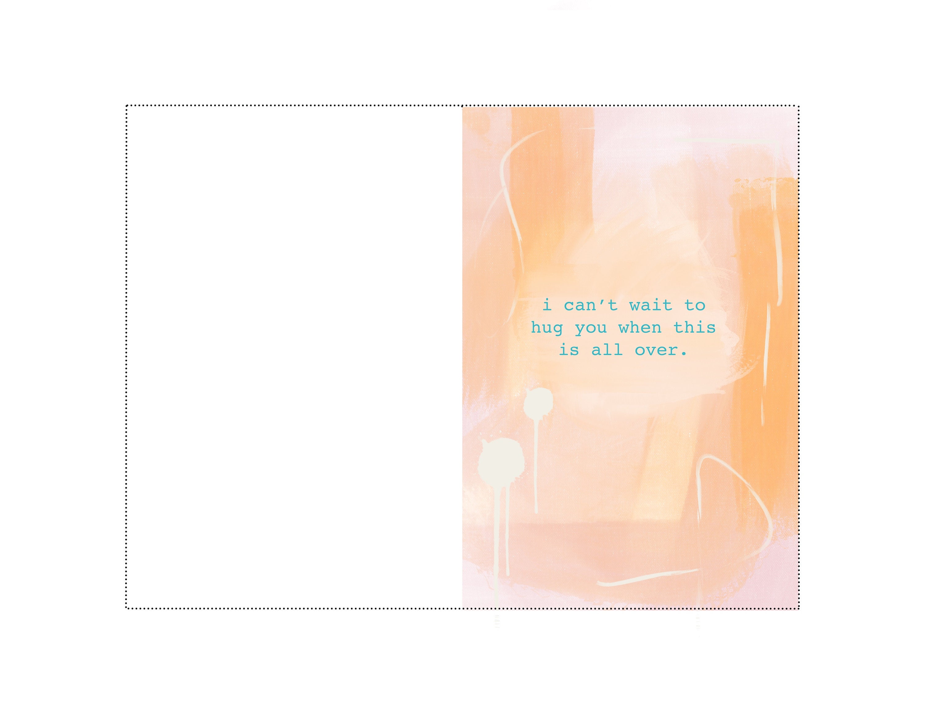 Valentine's Card - Social Distancing, Digital Download, Download ...