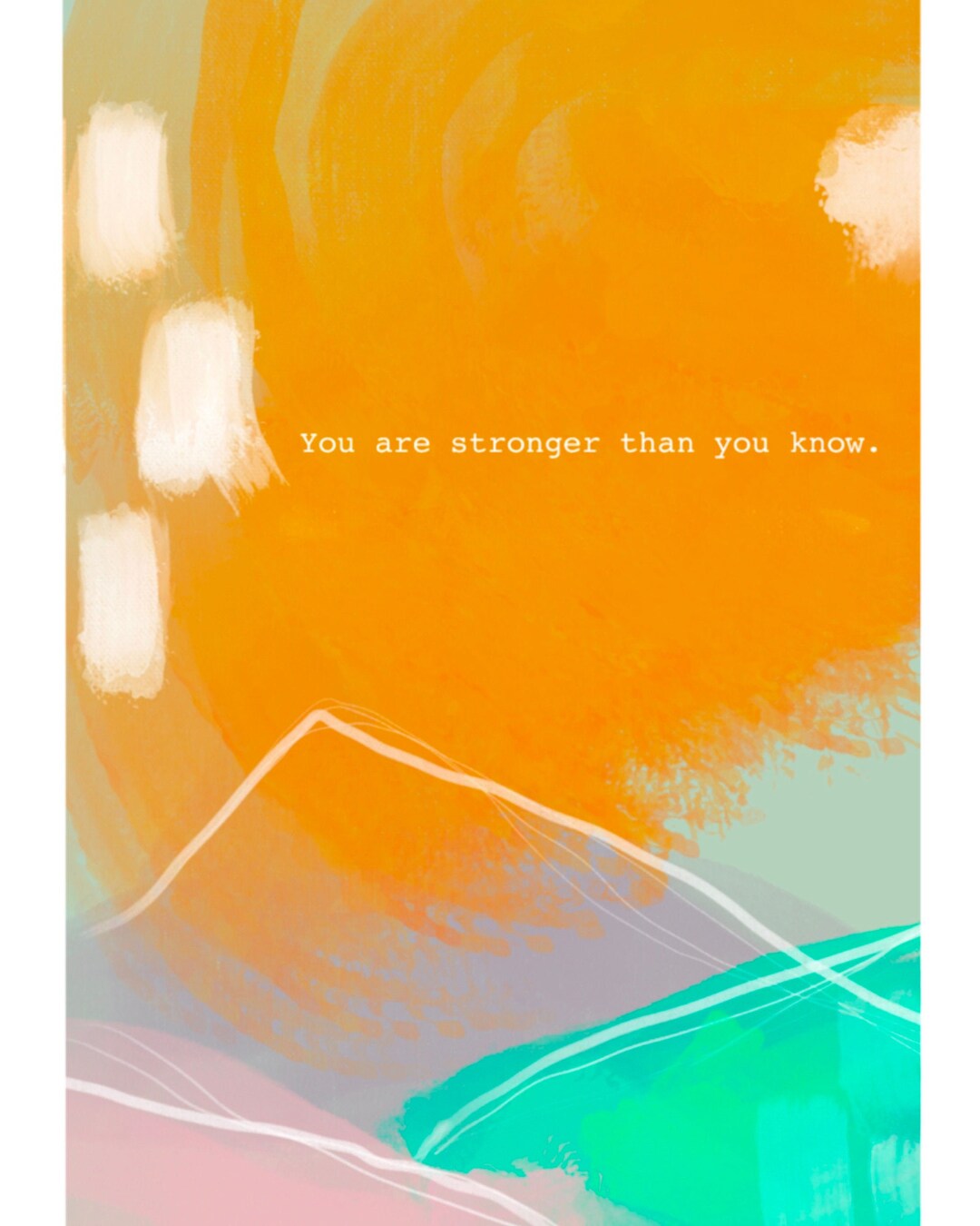 Social Distancing Card-friendship, Strength, Support, Digital Download ...