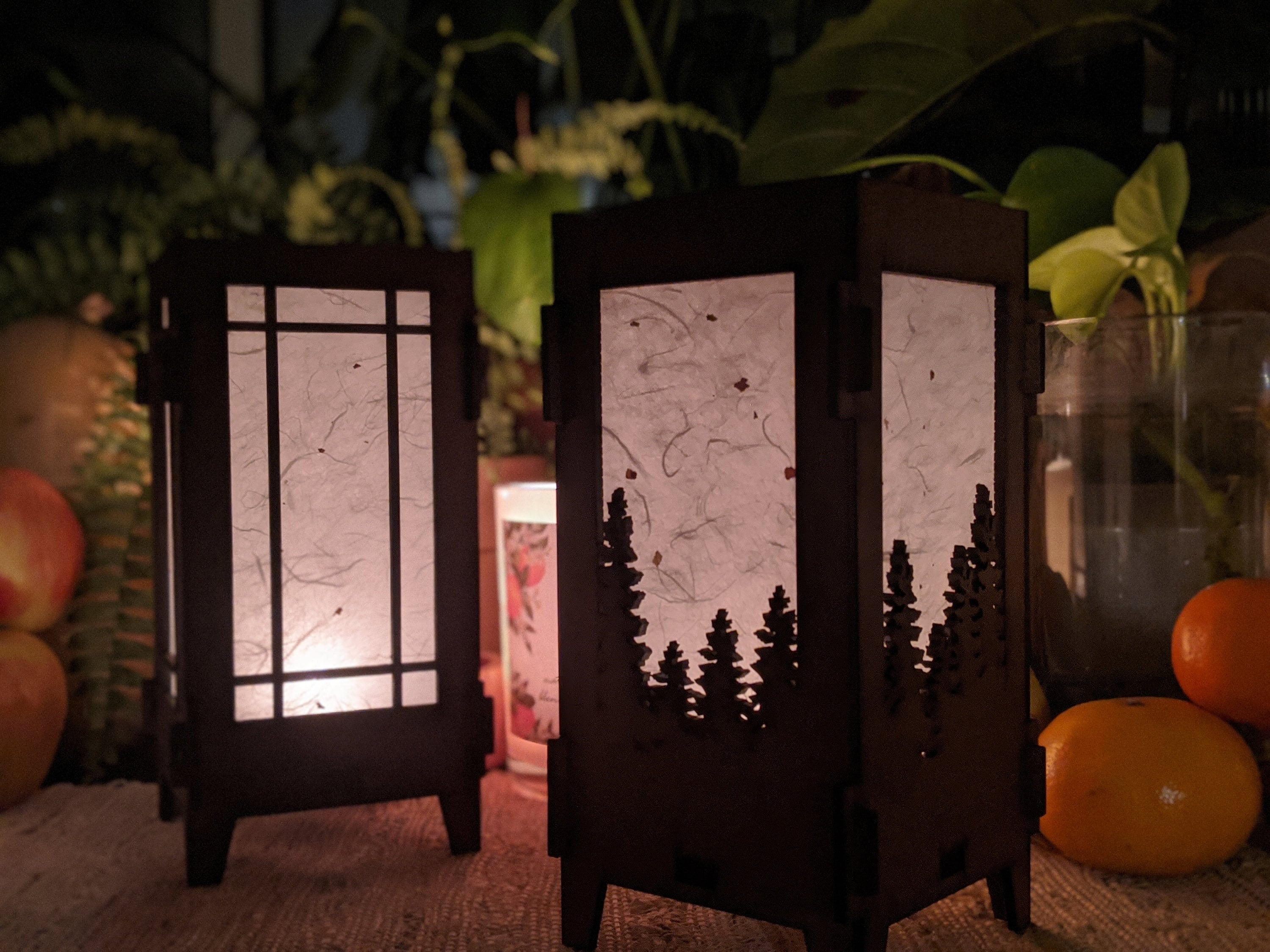 Tea Light Lantern Flat-pack Kit pines | Etsy