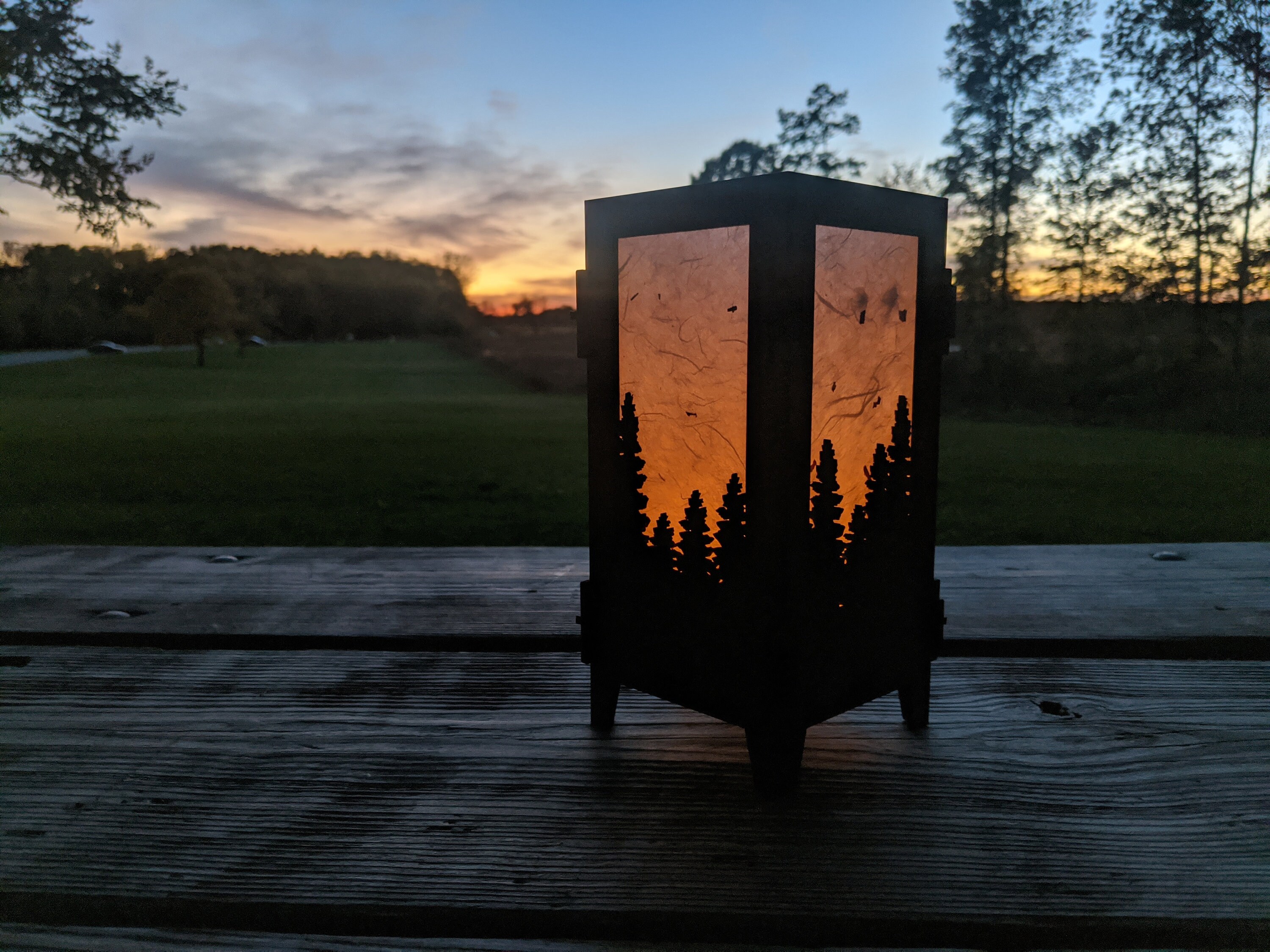 Tea Light Lantern Flat-pack Kit pines | Etsy