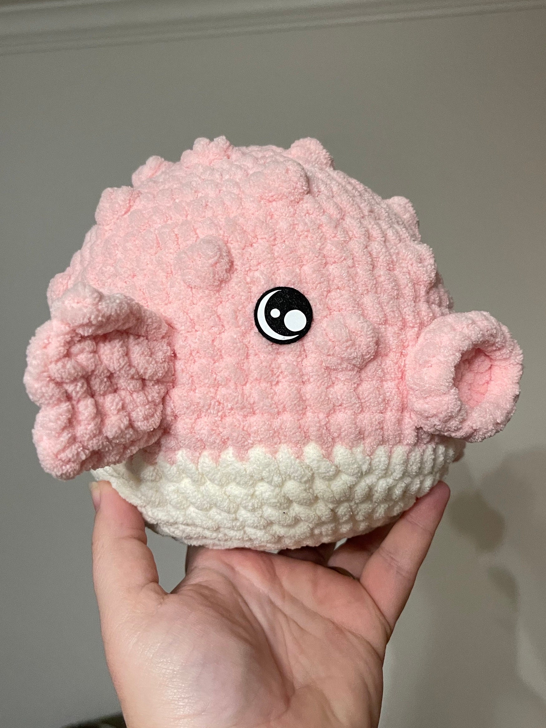 Crochet Pattern Puffer Fish Amigurumi, Cute Crochet Plushie Stuffed ...