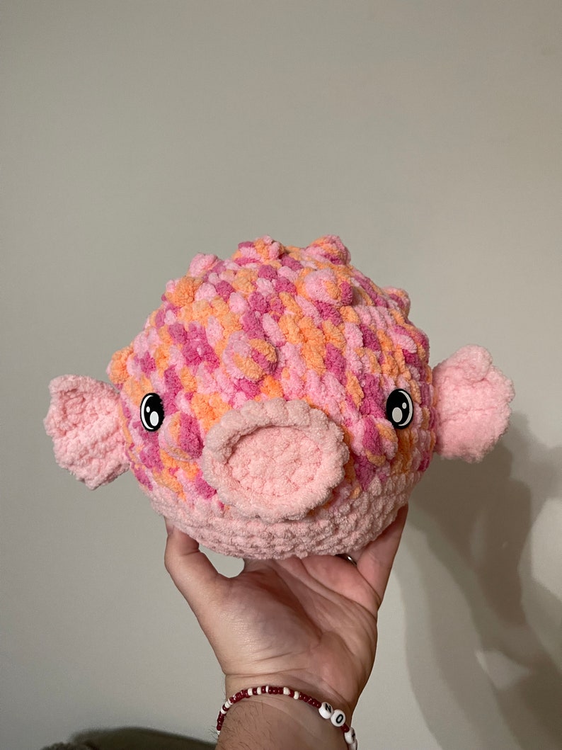 Crochet Pattern - Puffer Fish Amigurumi, Cute Crochet Plushie Stuffed ...