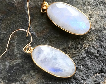 Large stone earrings | Etsy