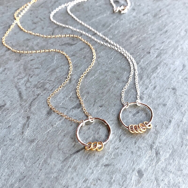 Hoop Necklace - Etsy
