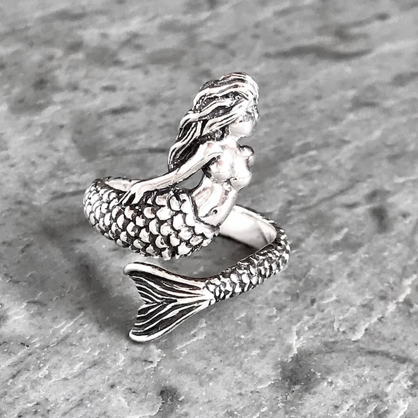 Mermaid Ring - Etsy
