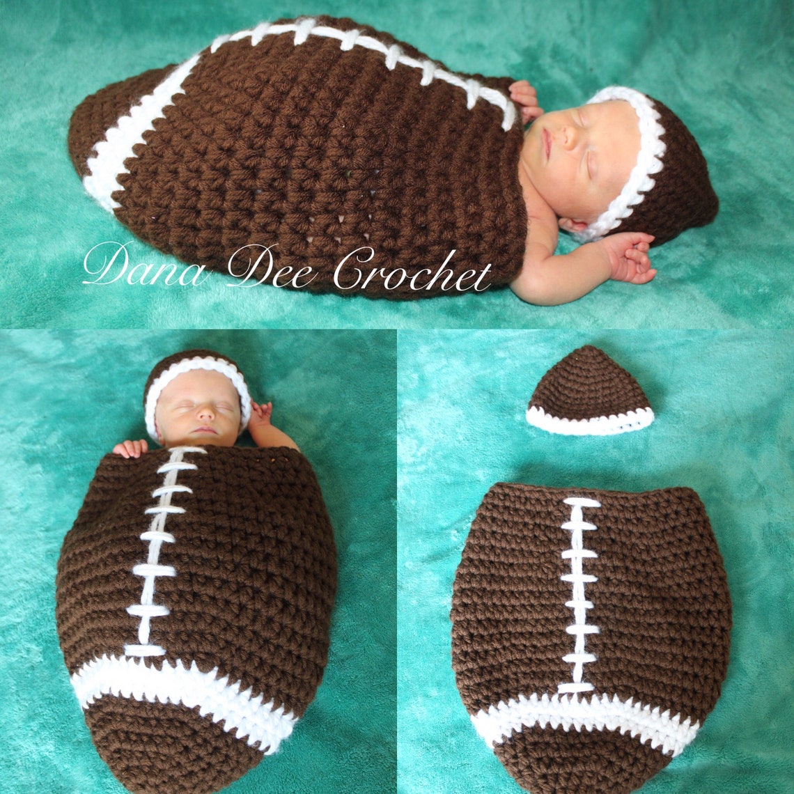 Chunky Baby Football Cocoon Pattern - Etsy