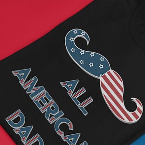 All American Dad - Patriotic T-shirt | Cotton | Men | Unisex | Gift ...