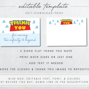 Two Infinity Thank You Card, Two Infinity Thank You Note, Two Infinity ...