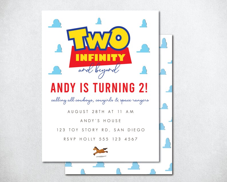 Two Infinity and Beyond Banner Two Infinity Birthday Banner - Etsy
