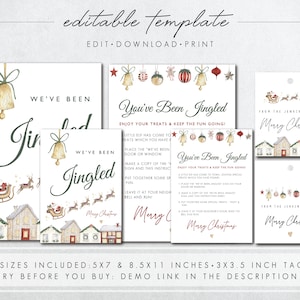 You've Been Jingled Sign, You've Been Jingled Game, Neighbor Christmas ...