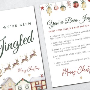 You've Been Jingled Sign, You've Been Jingled Game, Neighbor Christmas ...