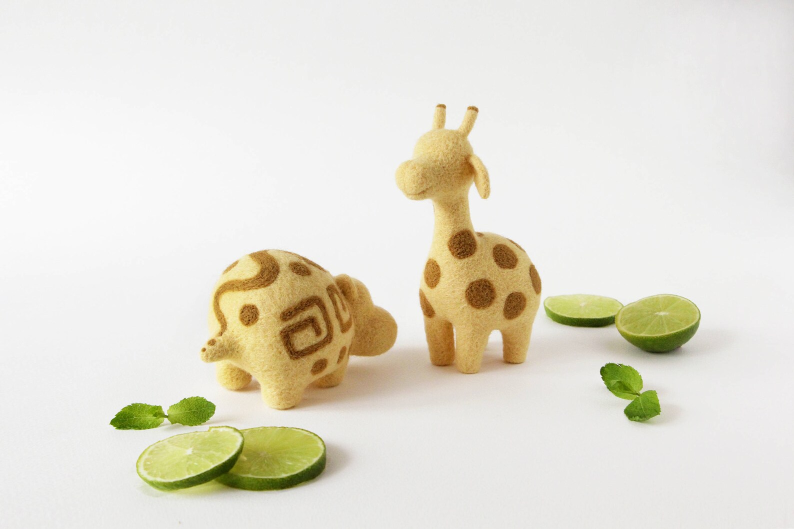 African Animals Figurines Safari Set Needle Felted Hippo and - Etsy