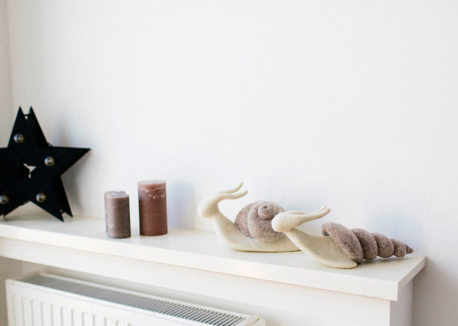 Needle Felted Snail Sculpture Cute Housewarming Gift | Etsy UK