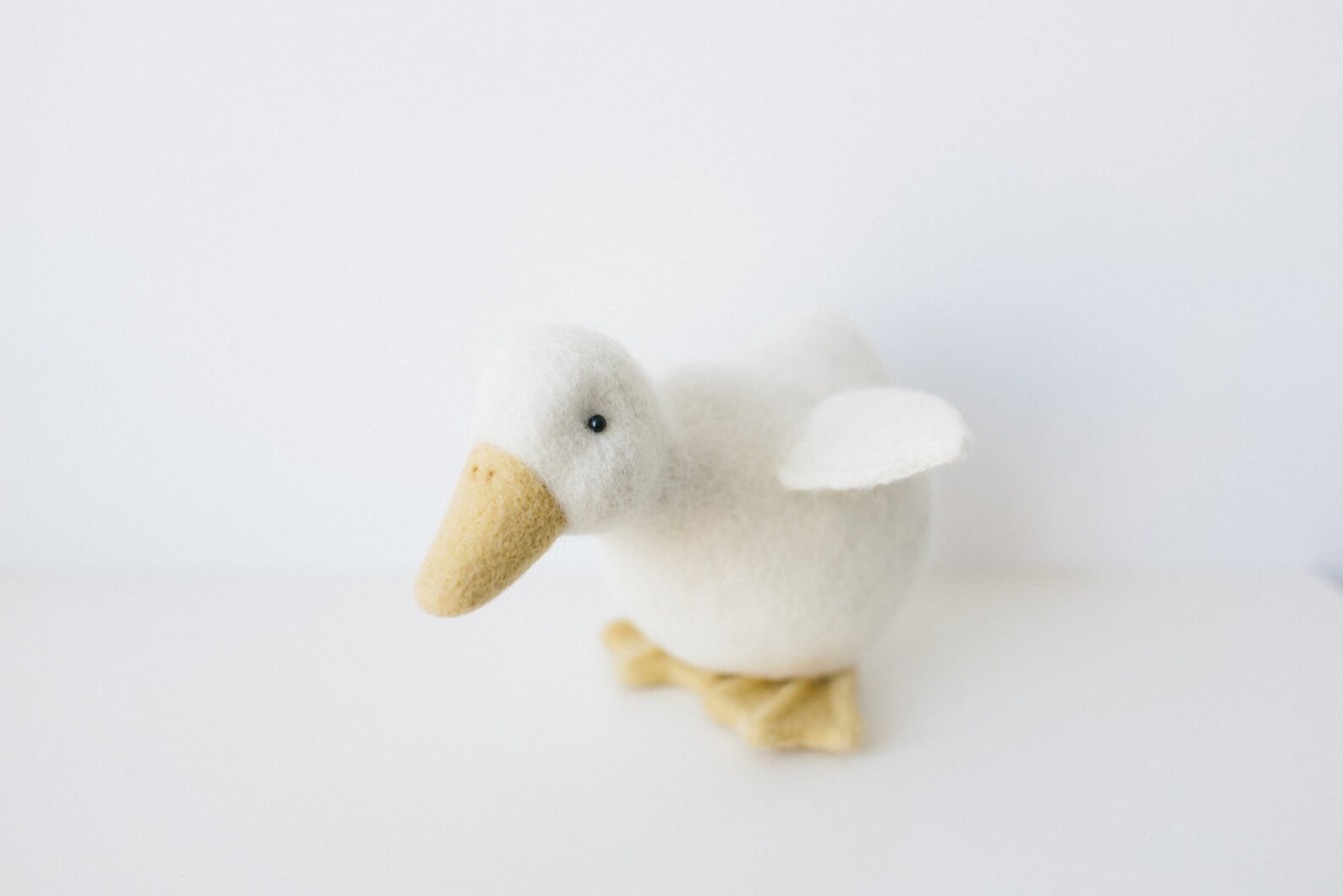 Needle Felted Goose Figurine Rustic Easter Decoration Cute | Etsy