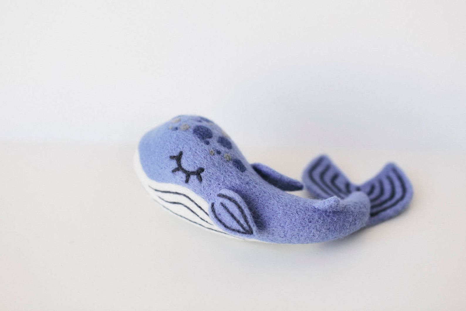 Blue Whale Needle Felted Sea Ocean Animals Whale Lover Gift - Etsy