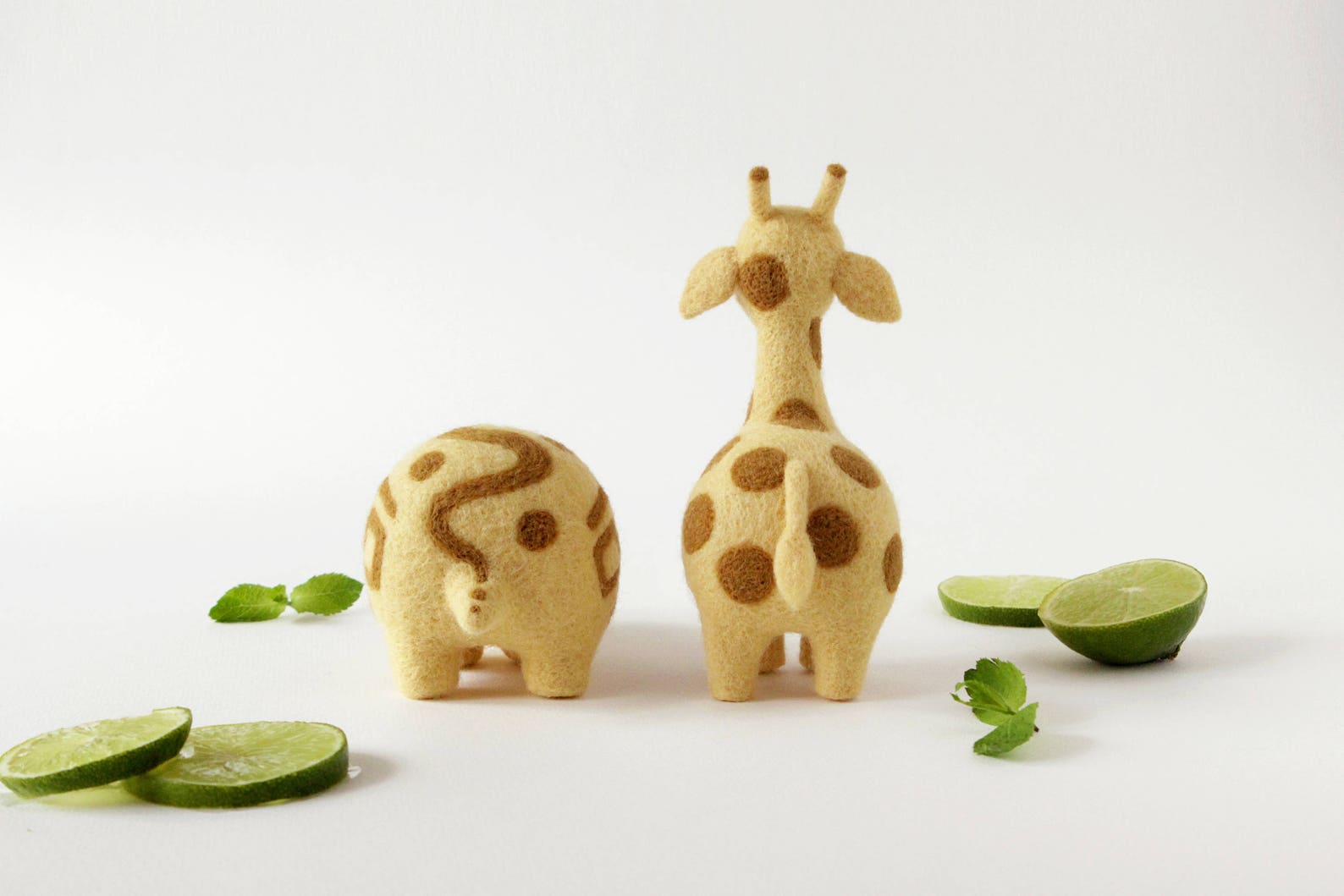 African Animals Figurines Safari Set Needle Felted Hippo and - Etsy