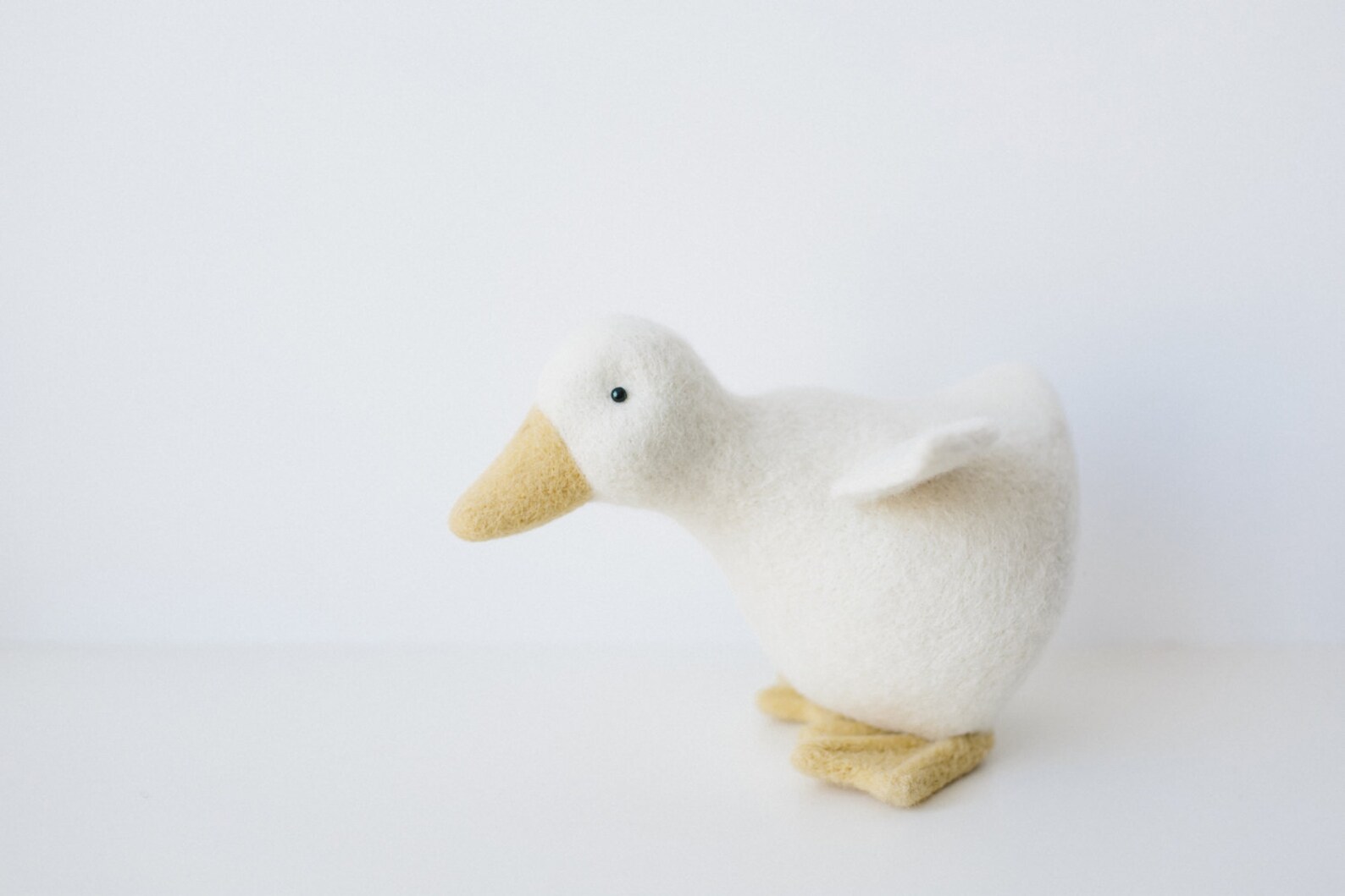 Needle Felted Goose Figurine Rustic Easter Decoration Cute | Etsy