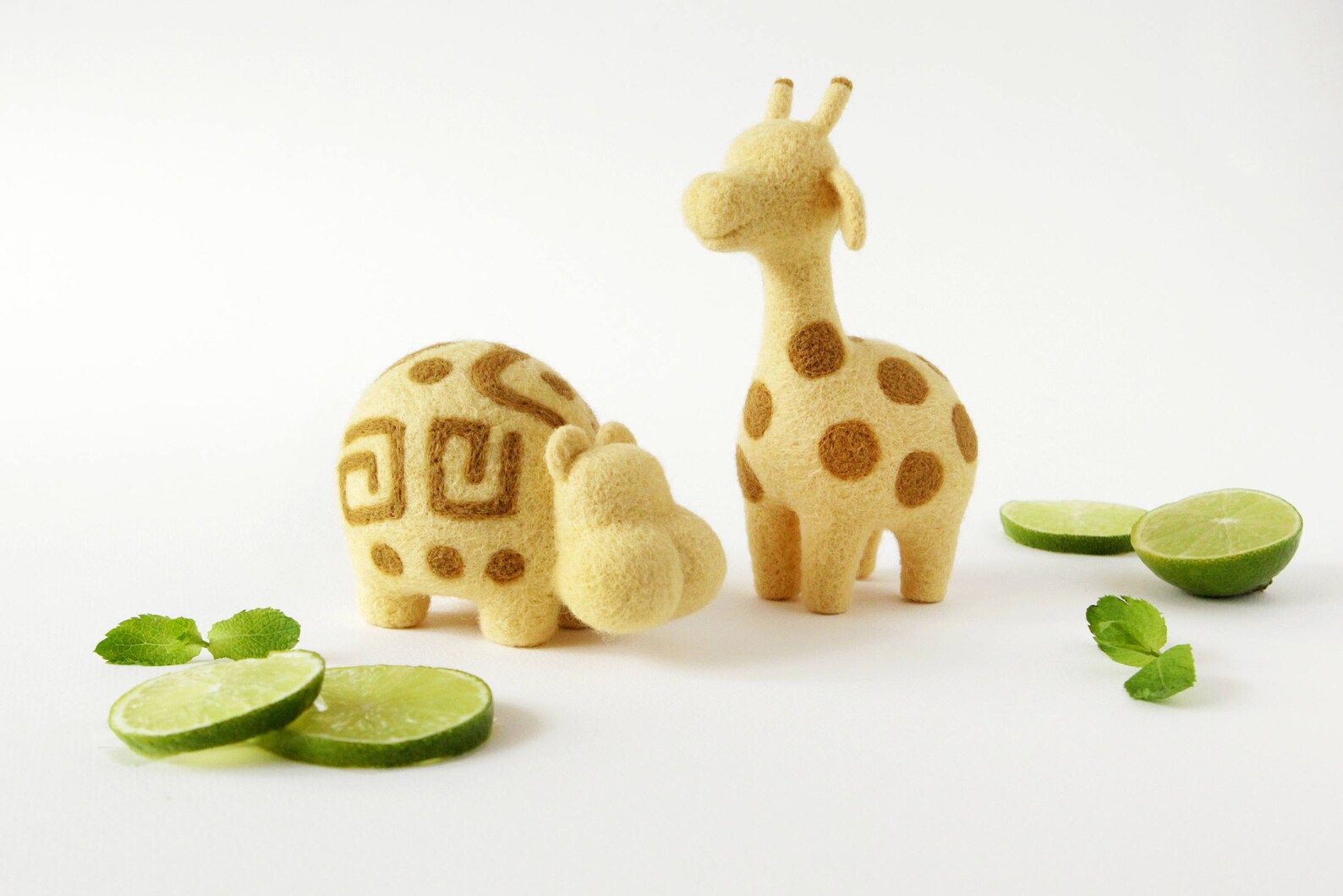 African Animals Figurines Safari Set Needle Felted Hippo and - Etsy