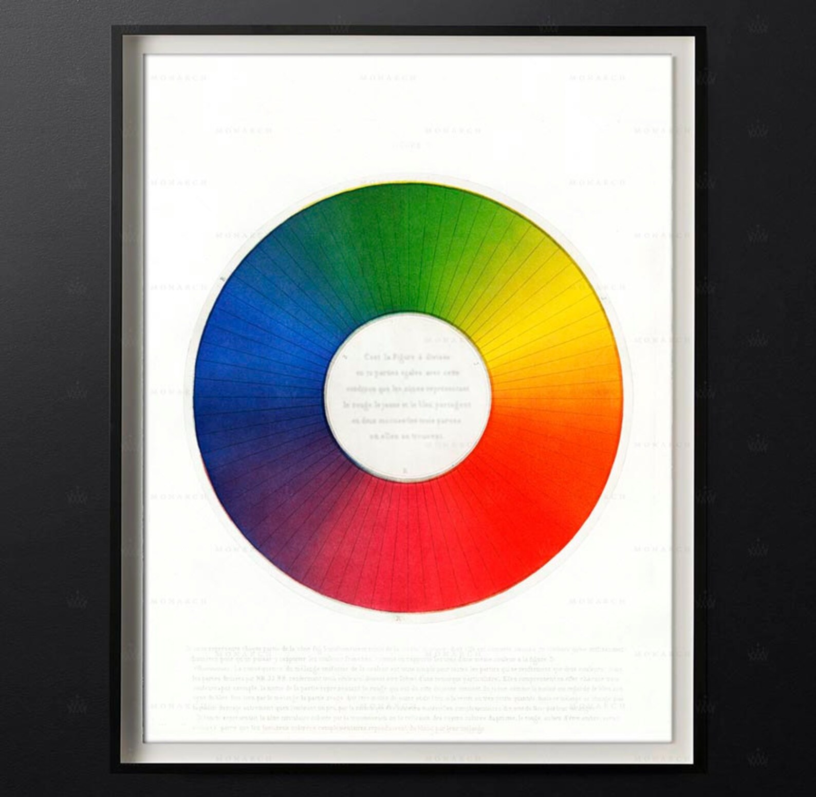 Vintage Color Spectrum Color Theory Color System Color - Etsy