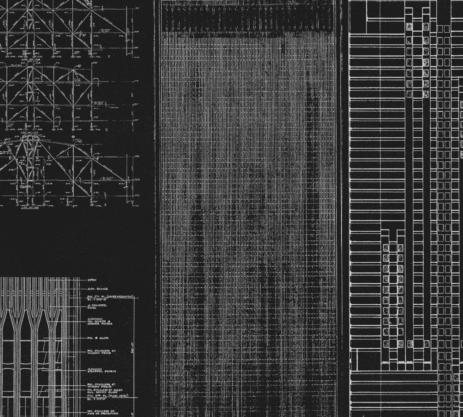 Blueprint of the World Trade Center : Vintage New York USA - Etsy