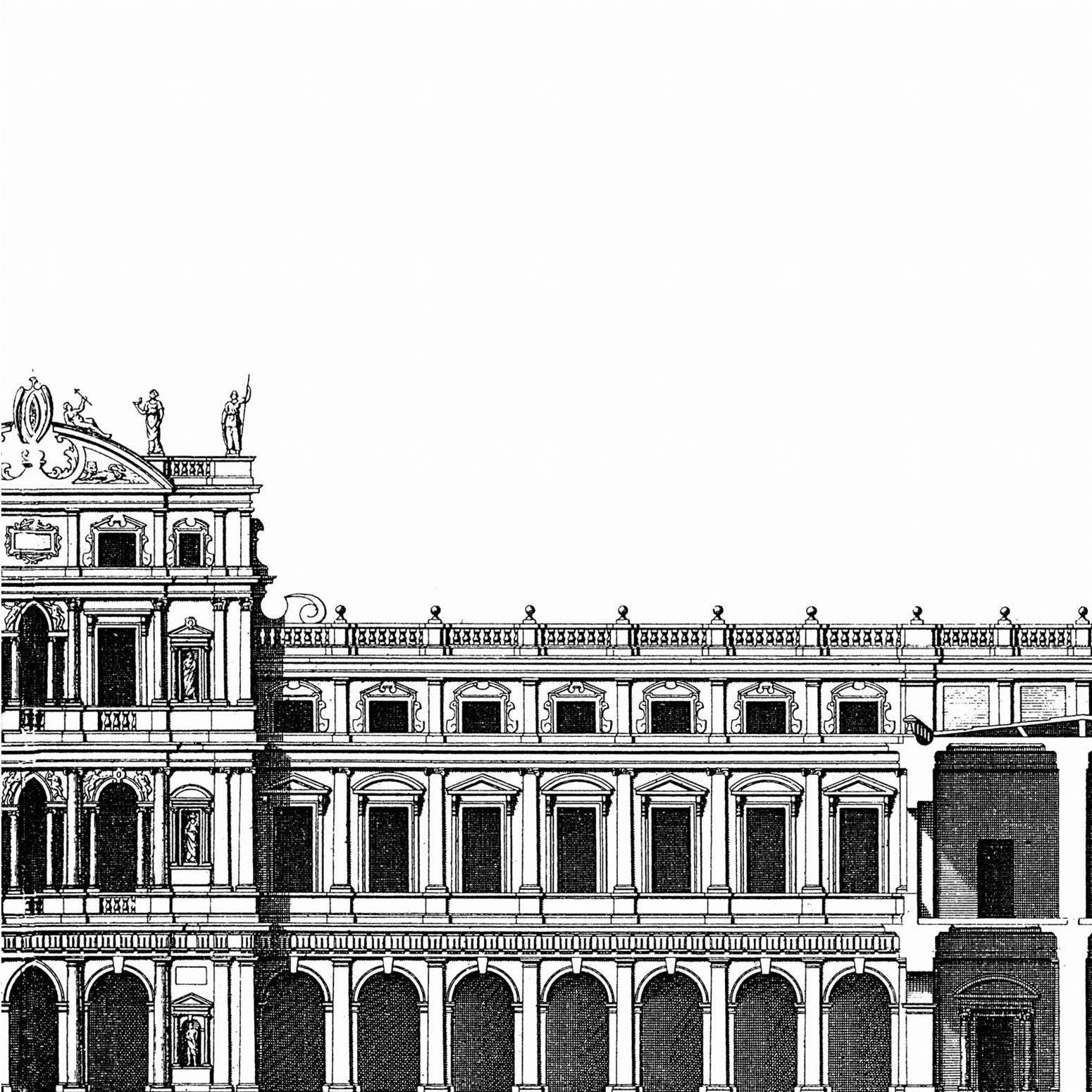 Whitehall Palace Elevation Print – Vintage British Architecture Art - Etsy
