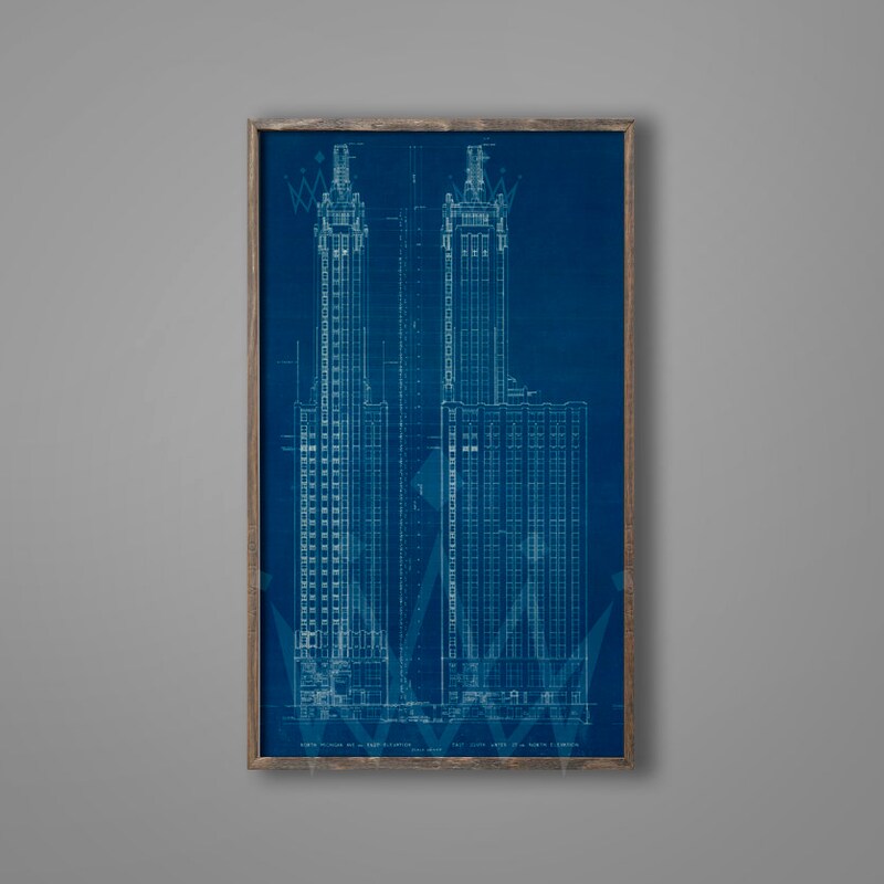 Blueprint Art - Etsy