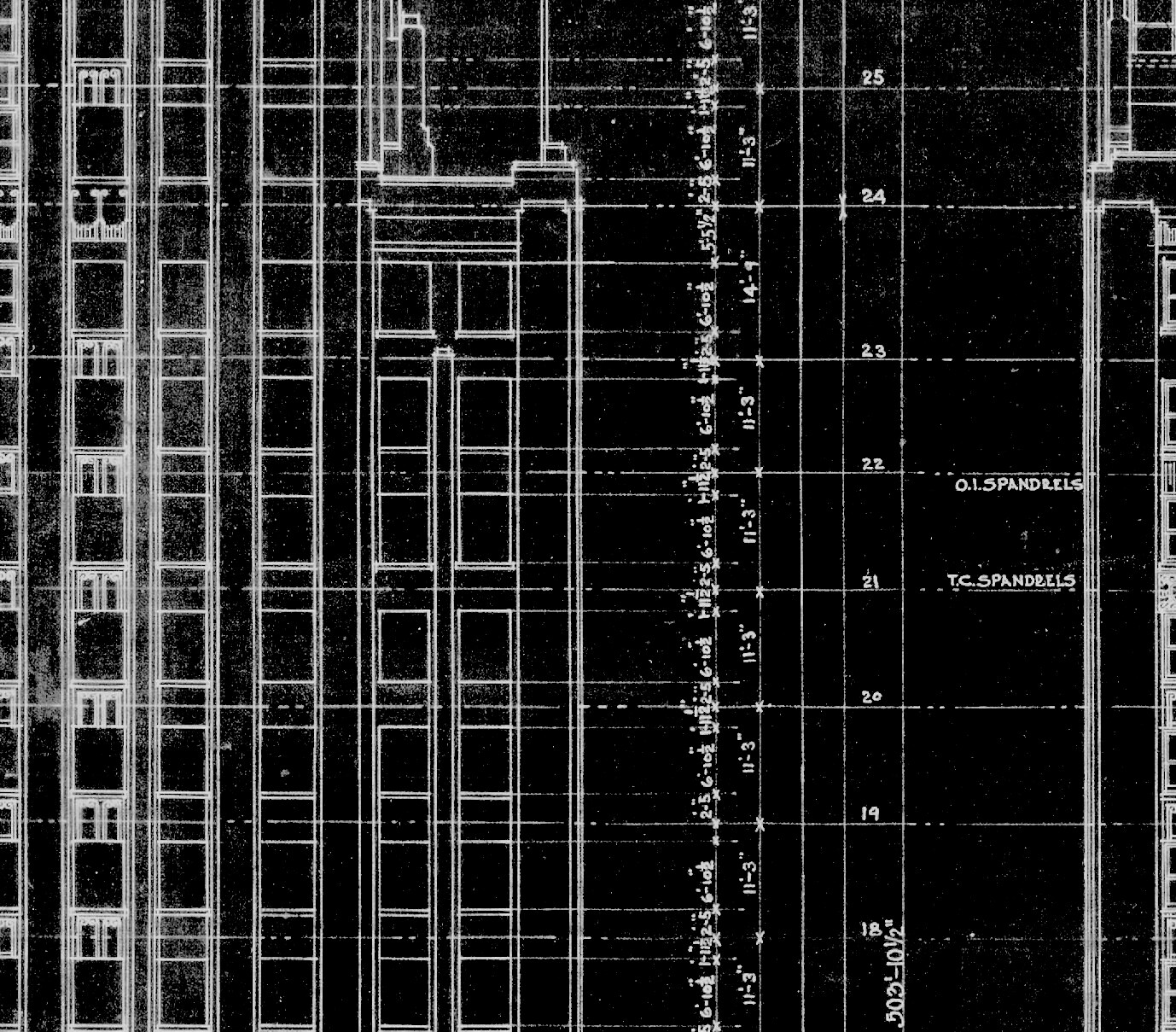 CHICAGO Carbide & Carbon Building Blueprint Chicago - Etsy