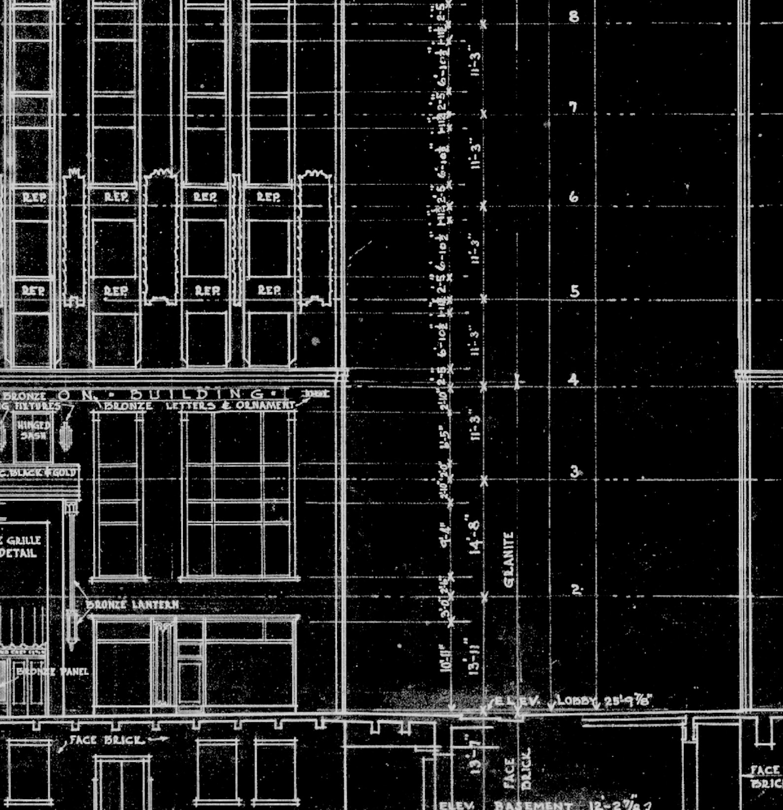 CHICAGO Carbide & Carbon Building Blueprint Chicago - Etsy