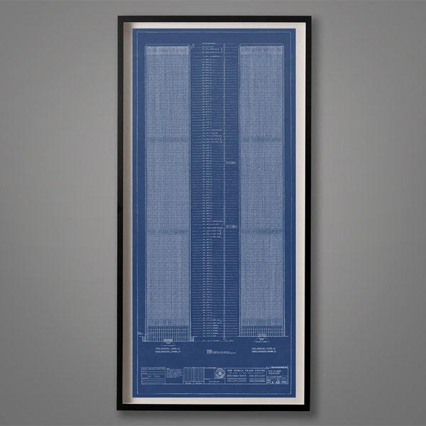 Antique Blueprint - Etsy