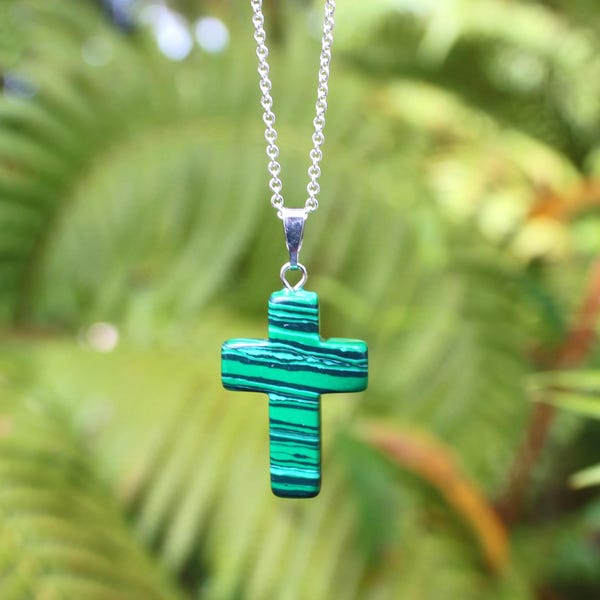 Gemstone Cross - Etsy